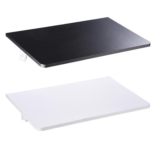 Wall Mounted Floating Folding Computer Desk PC Table Space Saving Home ...