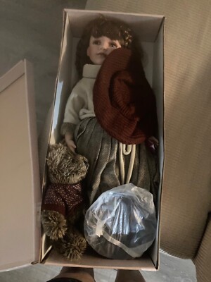 Goldenvale Collection Porcelain Doll 26” Rare Life Like,STUNNING HIGH ...