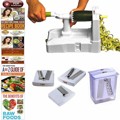 Electric Veggie Spiralizer Zuchinni Spiral Noodle Maker Machine Zoodle ...