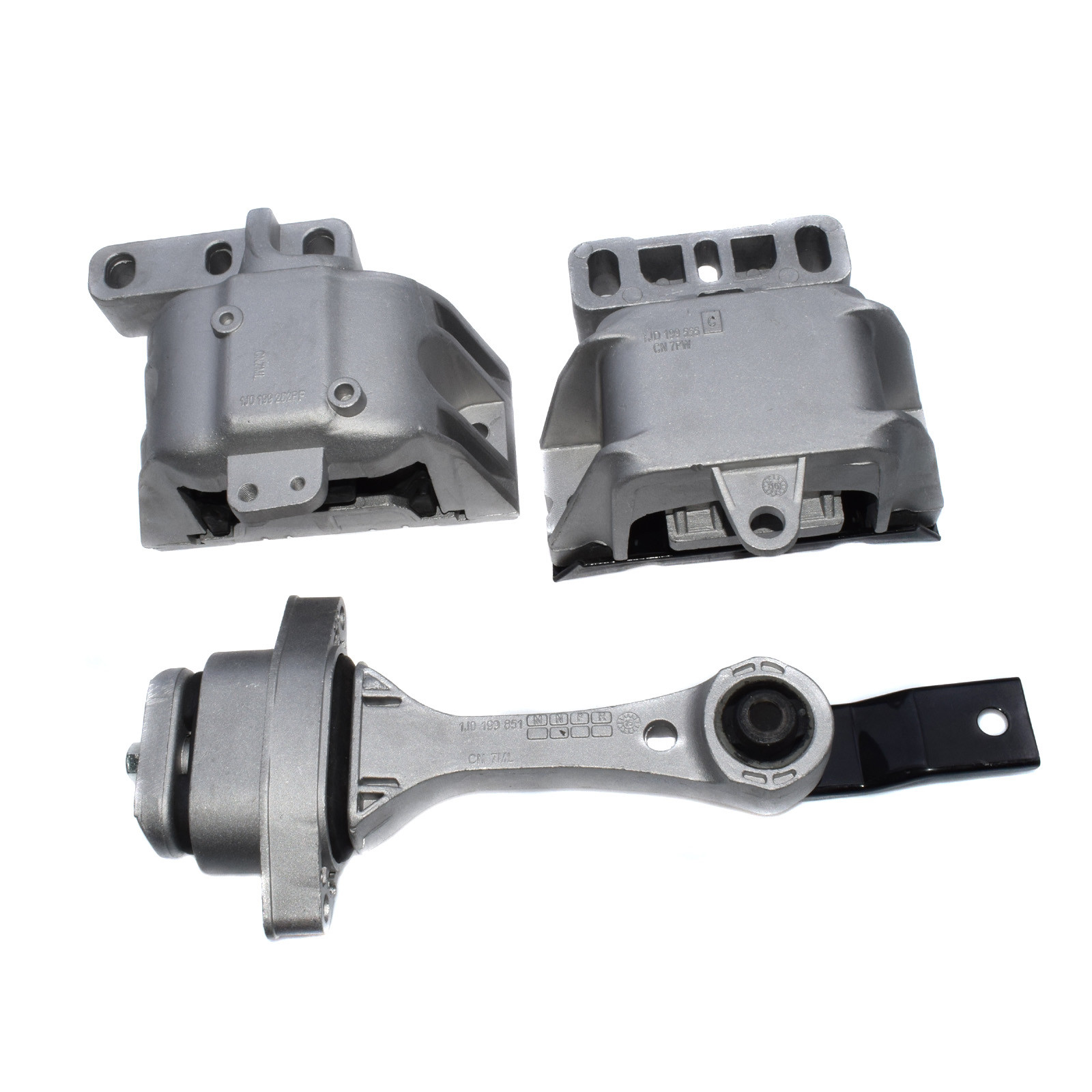 For VW Golf GTI 1.8 Engine Motor Mounts Auto Transmission Mount 3PCS ...