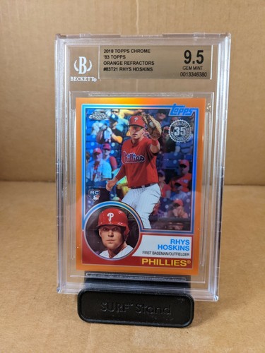 2018 Topps Chrome - 1983 Topps Refractor Rhys Hoskins #83T-21 Orange ...