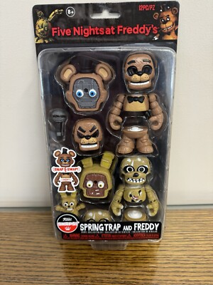 Funko FNAF Snaps SPRINGTRAP And FREDDY Five Nights At Freddy's Action ...