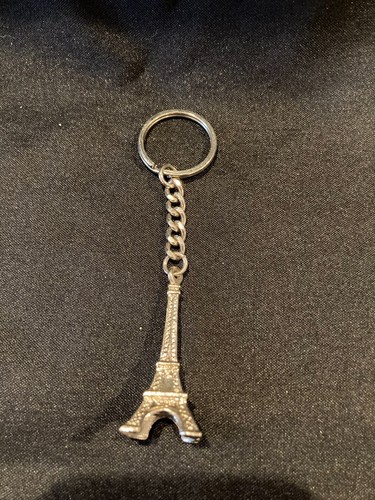 Vintage Eiffel Tower Keychain Key Ring Chain | eBay