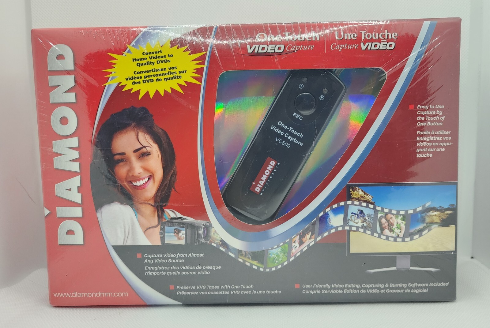 Diamond Multimedia VC500 One Touch Video Capture Device (Brand New/NIB ...