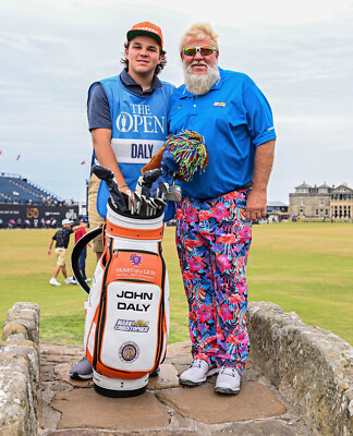 JOHN DALY WITH SON 8X10 CELEBRITY PHOTO PICTURE 150TH OPEN | eBay