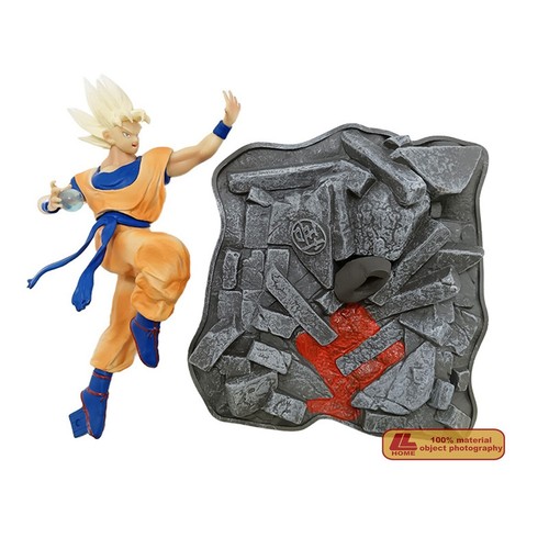 Anime Dragon Ball Z Son goku wear Training clothes Jump throw Figure ...