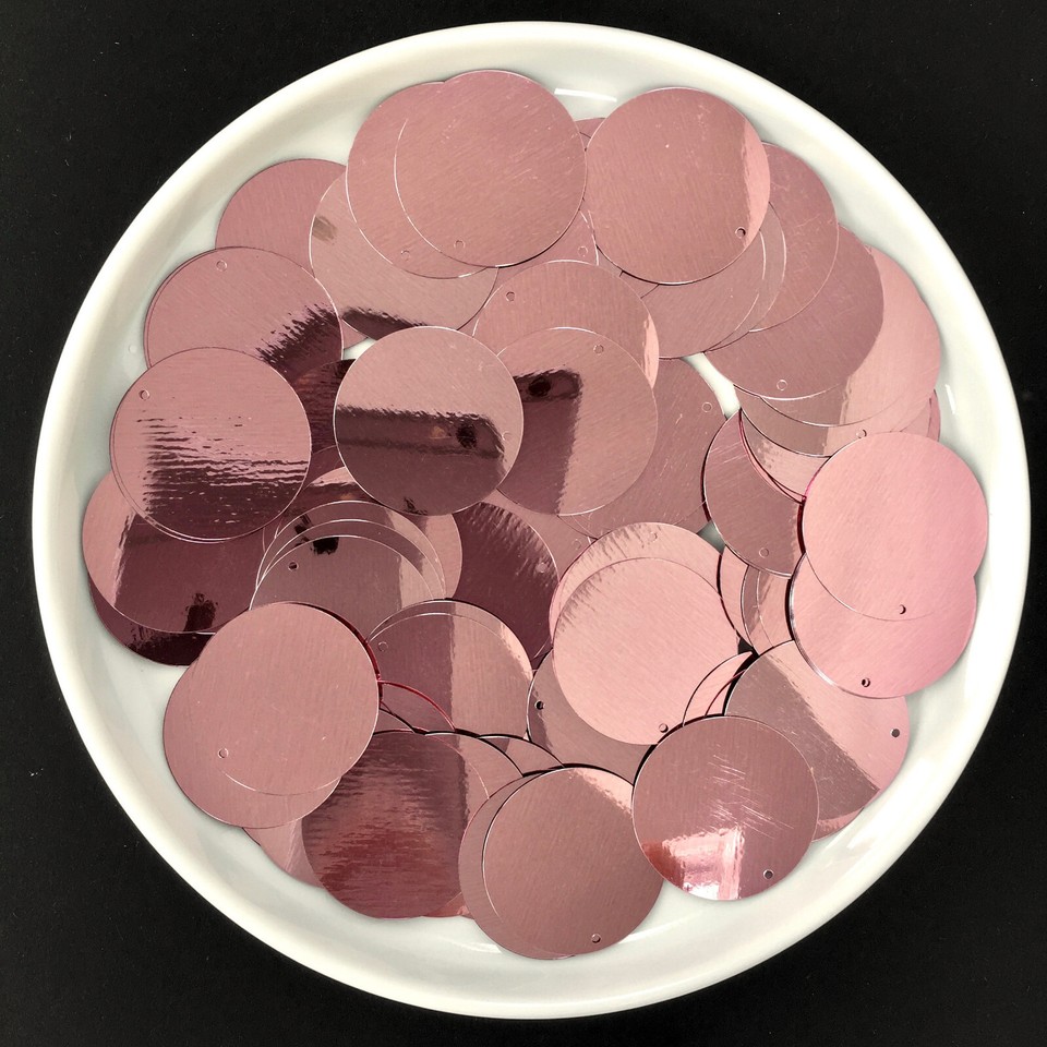 Large Sequins/Round Discs 100 x 24 mm- 18 colours. Festival/Costume ...