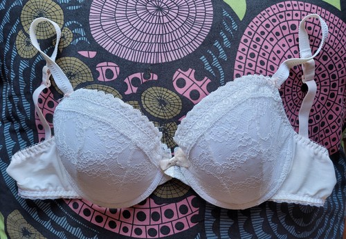 NEW M&S Megan White Bra Size 12F / 34F / EUR 75F / FR 90F 08003188 | eBay