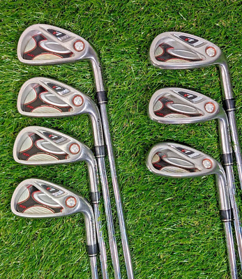 **NICE** TaylorMade r7 XD Irons 5-PW, SW Steel Uniflex T-Step 90 | eBay