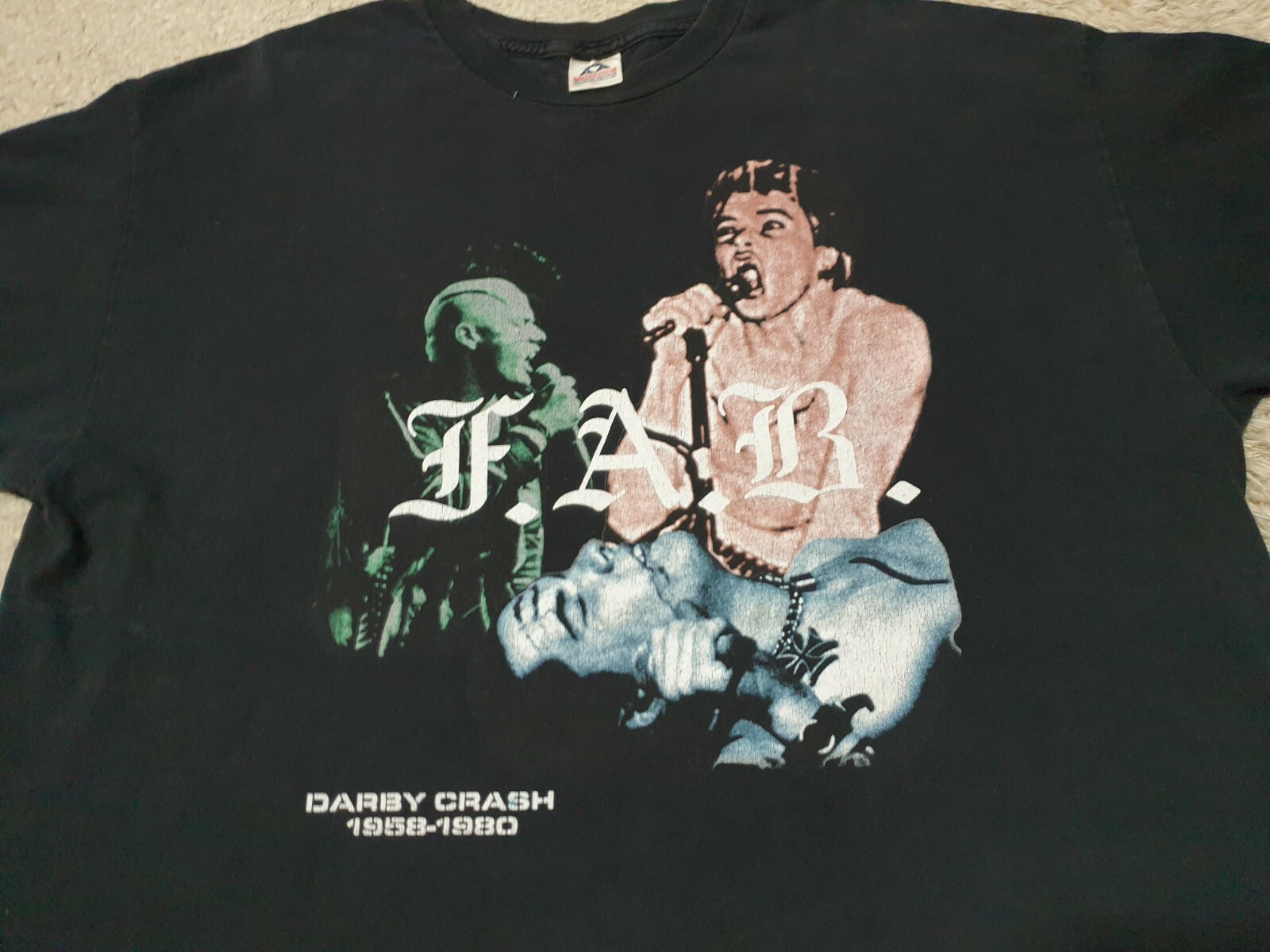 RARE!! Vintage 90s The Germs Darby Crash Punk Rock Ba… - Gem