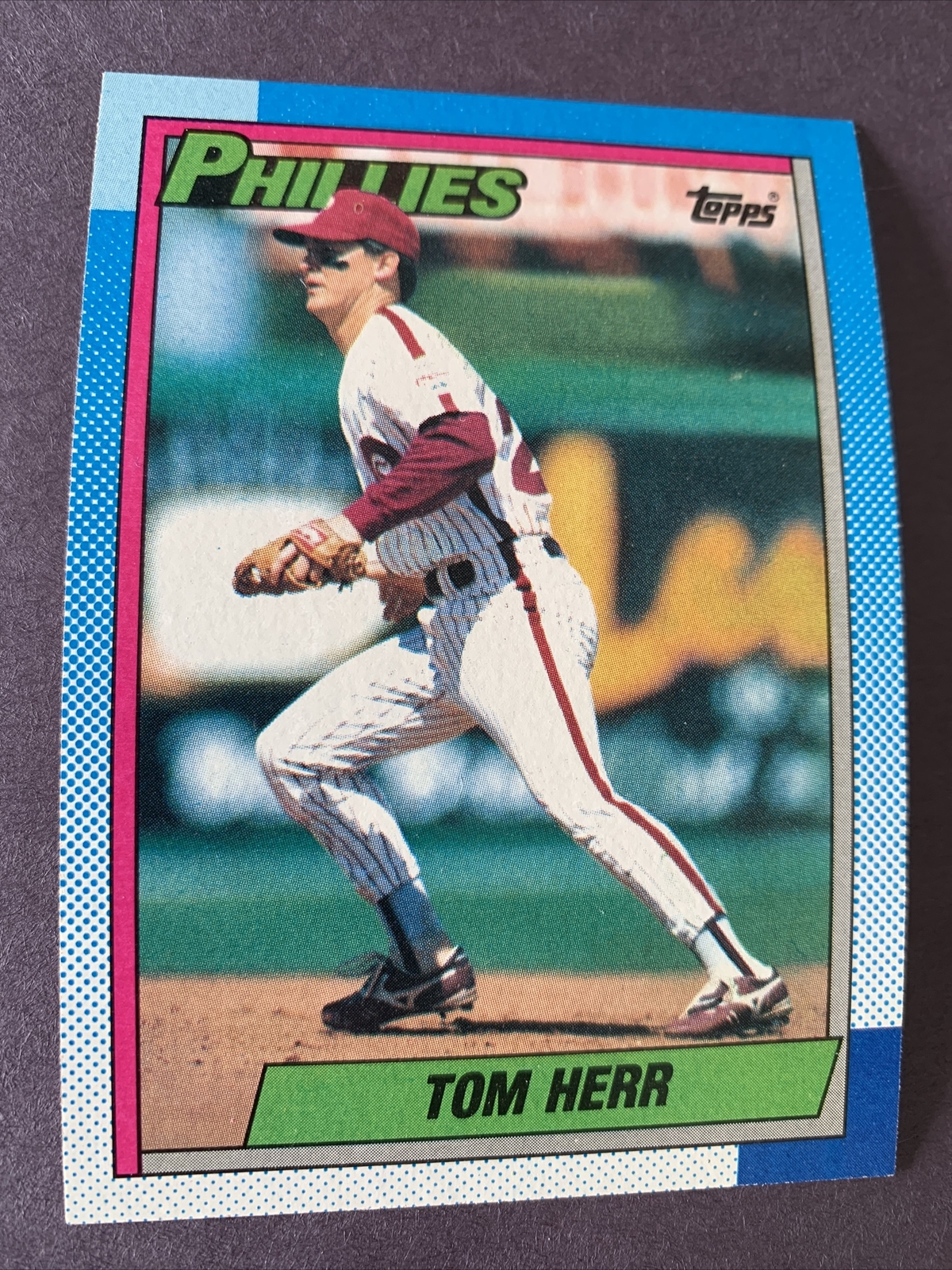 1990 Topps - Tom Herr #297 for sale online | eBay
