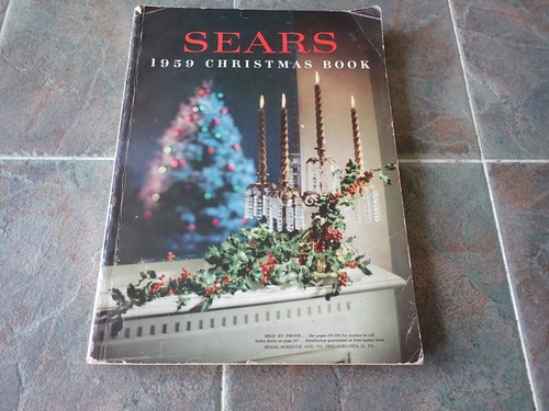 Vintage Sears 1959 Christmas Wishbook Wish Book Catalog | eBay