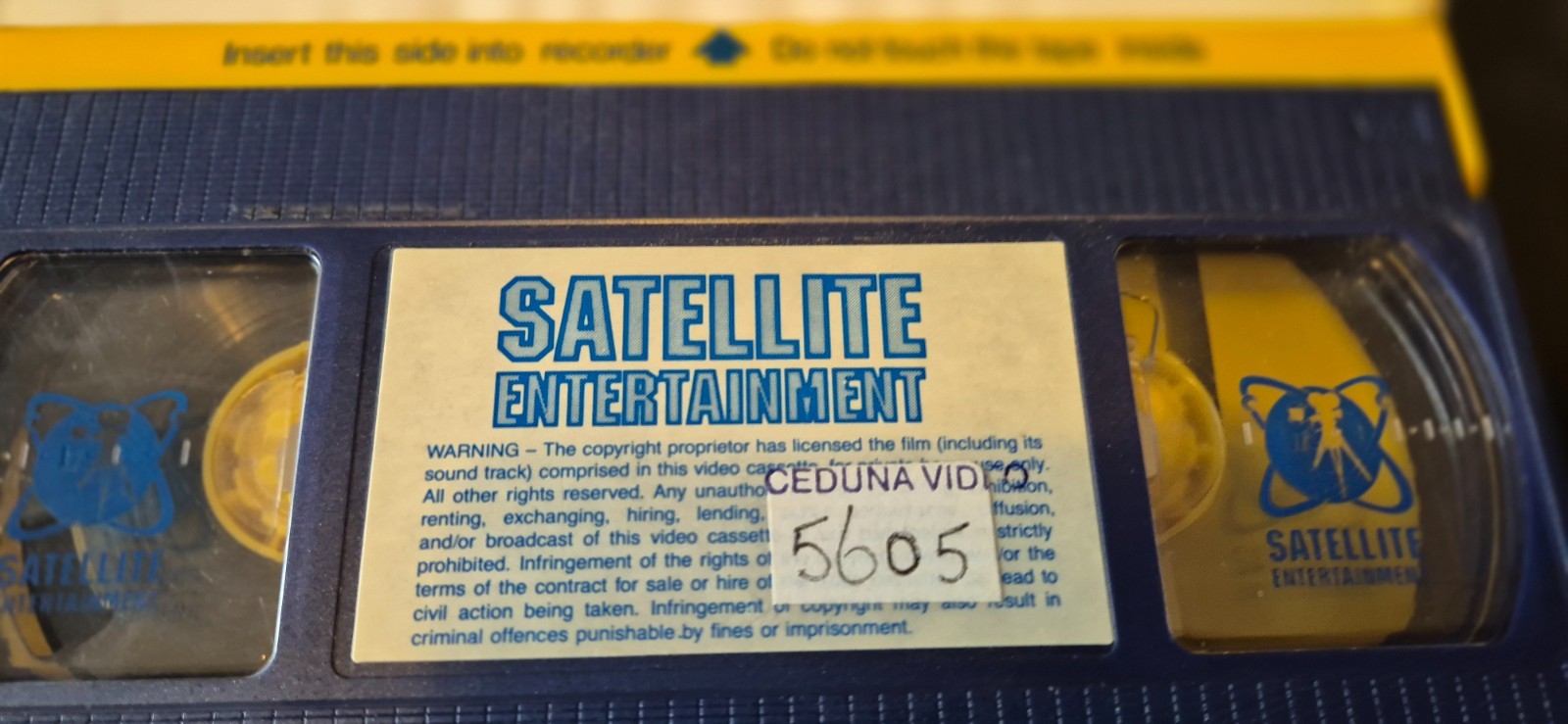 rare VHS Clamshell Case Video deep sea conspiracy Movie | eBay