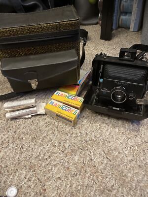 Vintage Polaroid Land Camera The Reporter SE (Folding, Instant Film) W ...