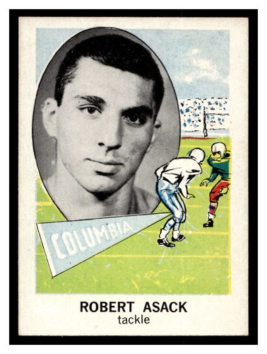 1961 Nu-Cards #158 Bob Asack SC18-10 | eBay