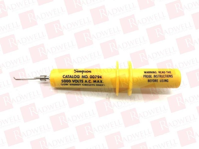 Simpson High Voltage Test Probe 00794 Max 5000 Volts Ship for sale ...