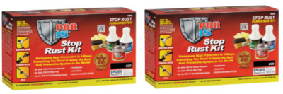 POR-15 Stop Rust Kit, Non-Porous Coating Seals/ Protects- Gloss Black ...