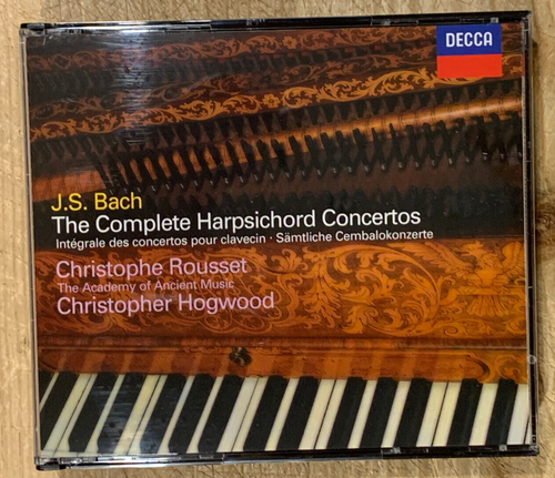 Bach Complete Harpsichord Concertos CHRISTOPHE ROUSSET Decca 2CD Box MINT | eBay