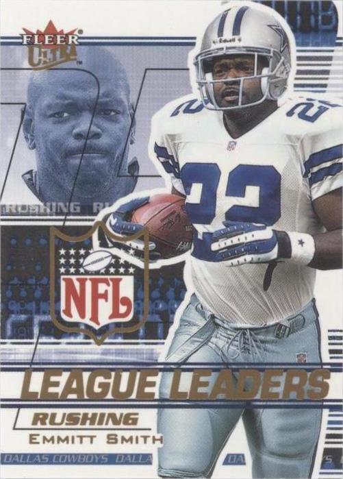 2002 Fleer Ultra - League Leaders Emmitt Smith #25 LL for sale online ...
