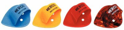 Herco Flat Thumb Pick, Medium Gauge, Assorted Colors, Pack of 24, HE112 ...