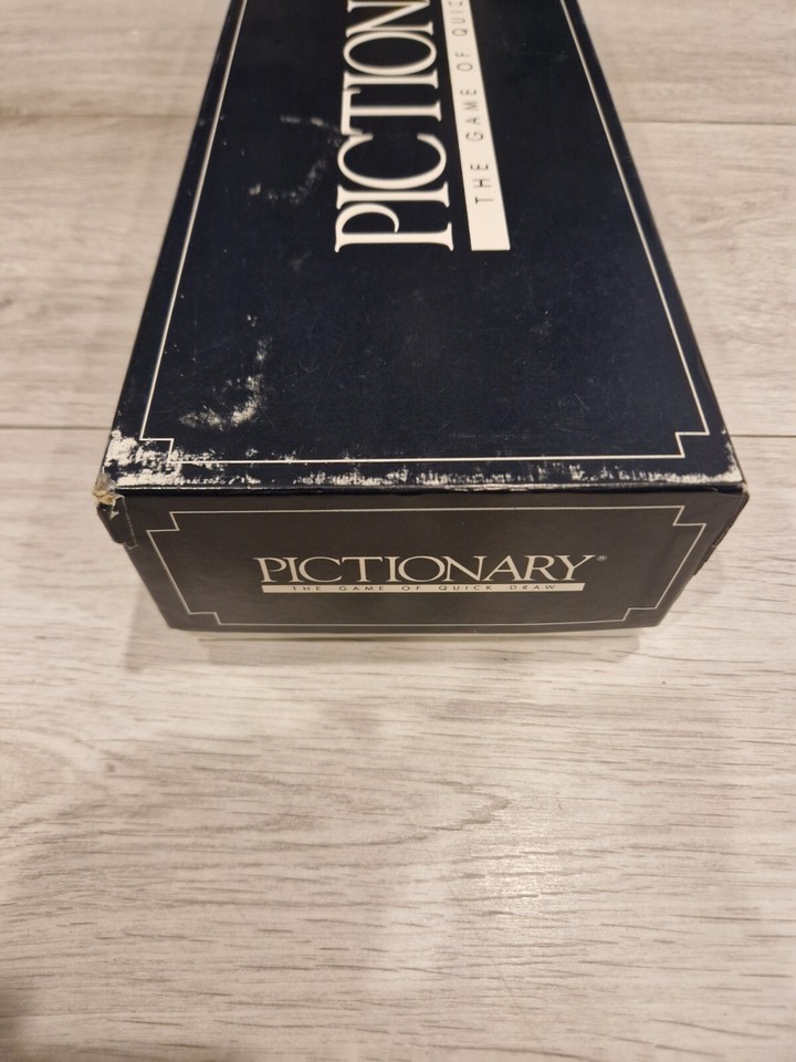 Vintage Pictionary Board Game Parker 1987 Quick Draw Charades Art ...