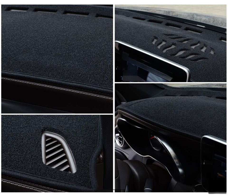 Car black Dashboard Cover Dashmat Dash Anti-Sun Mat for Kia Sportage ...