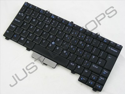 Sticker Overlayed UK English QWERTY Keyboard Replaces Dell P/N 0K5618 ...
