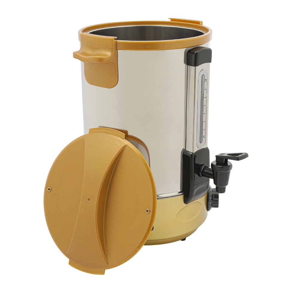 1800W Commercial Coffee Maker Stainless Steel Hot Coffee Dispenser ...