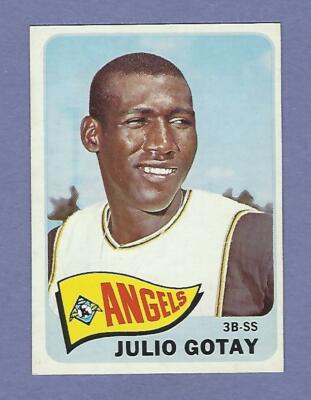 1965 Topps - #552 Julio Gotay - Los Angeles Angels - NrMt | eBay