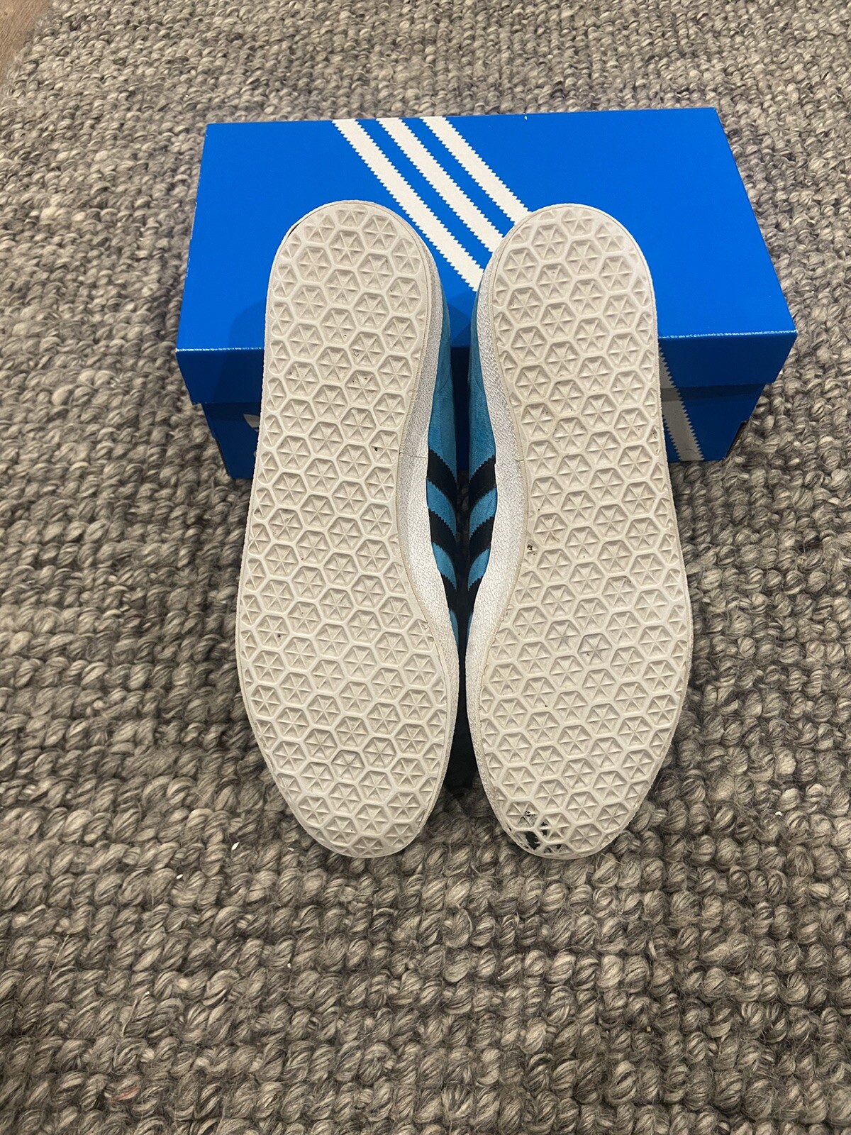 Adidas Gazelle Solar Blue Core Black From 2015 US 10.… - Gem