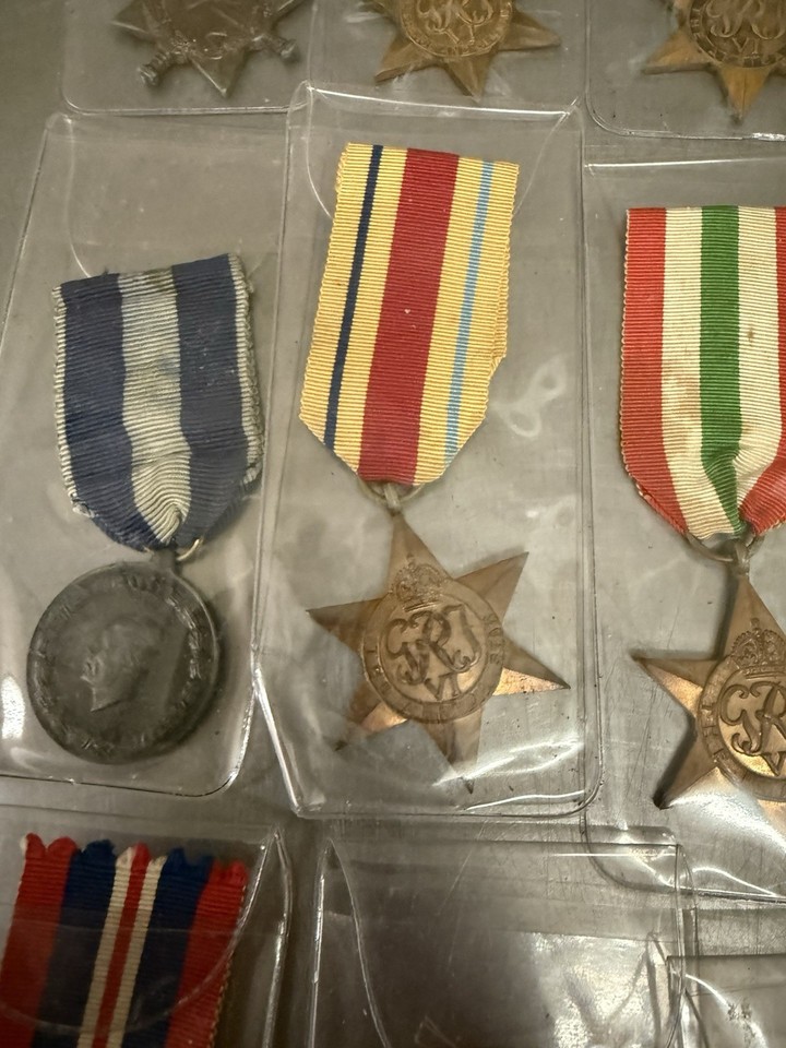 Military Medal Collection WW1 WW2 Rhodesia NATO Oddfellows Named Medals ...