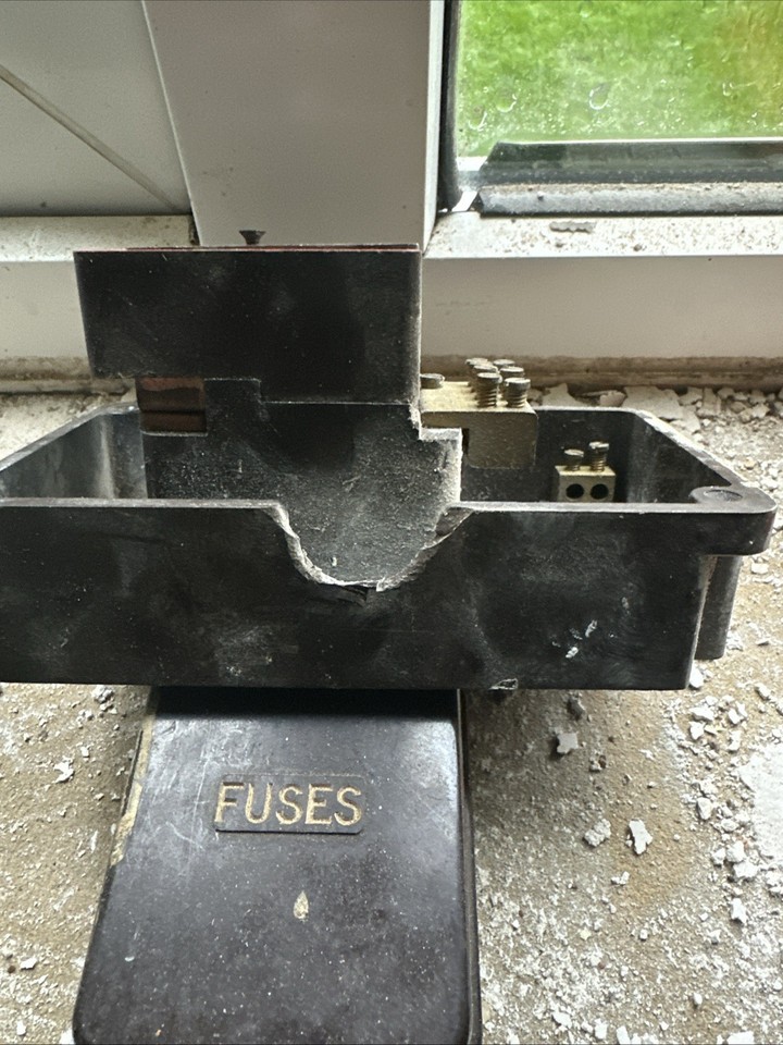 Wylex Bakelite Vintage Fuse Box 2 Way | eBay UK