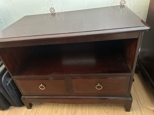 Stag Minstrel Tv Stand Hi-fi Cabinet Unit With Two Drawers Sideboard ...