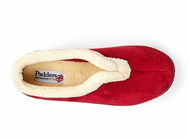 Padders Ladies Slippers 2E Wide Fitting Repose Carmen Boxed UK Size 3-9 ...