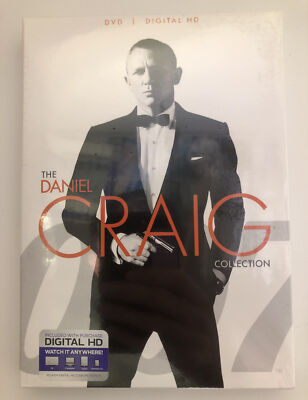 The Daniel Craig Collection 007 DVD 3-Film James Bond BRAND NEW | eBay