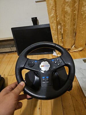 Nascar Racing Wheel Playstation 2 PS2 Logitech Tested and Works | eBay