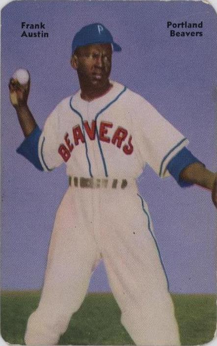 1952 Mother's Cookies Pacific Coast League - Frank Austin #18 (RC) for ...