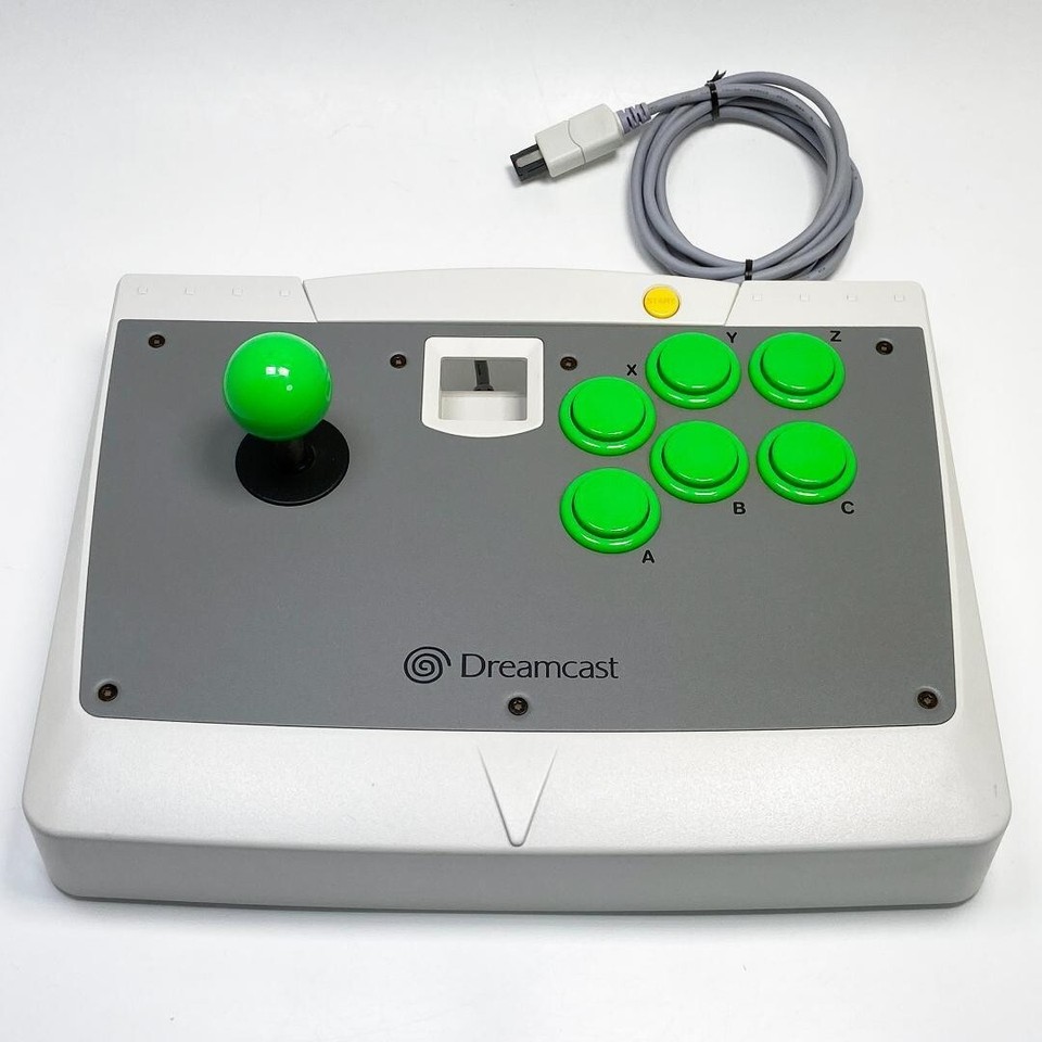 SEGA Dreamcast Arcade Stick HKT-7300 Controller Tested from Japan | eBay