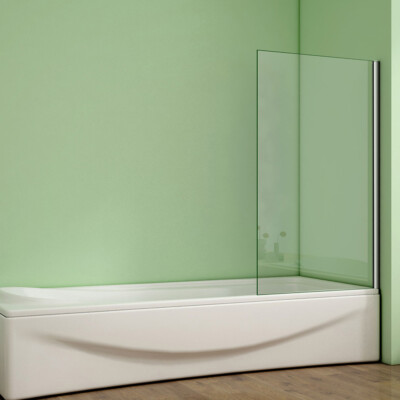 700x1400mm Quality Fixed Panel Over Bath Shower Screen Water Deflector ...