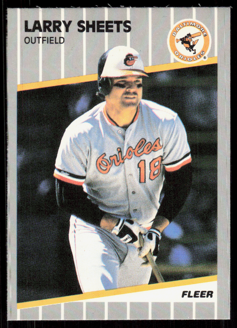 1989 Fleer 620 Larry Sheets Baltimore Orioles | eBay