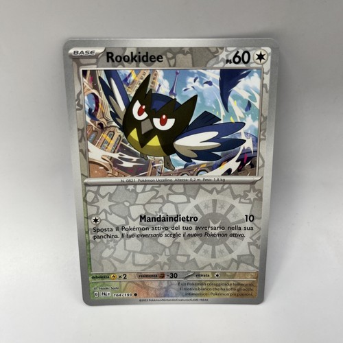 Papier Pokemon Rookidee Commune Reverse (It) 164-193 Kites À Paldea | eBay