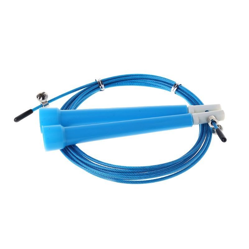 New Adjustable Ultra Speed Steel Cable Wire Skipping Skip Jump Rope | eBay