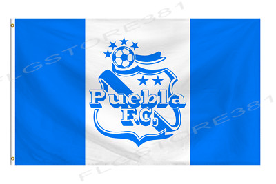 Puebla FC Flag Banner 3x5Ft Mexico Futbol Soccer Bandera | eBay