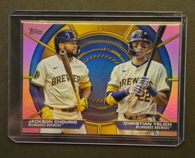 2025 Topps Series 2 Dynamic Duos Jackson Chourio & Christian Yelich ...