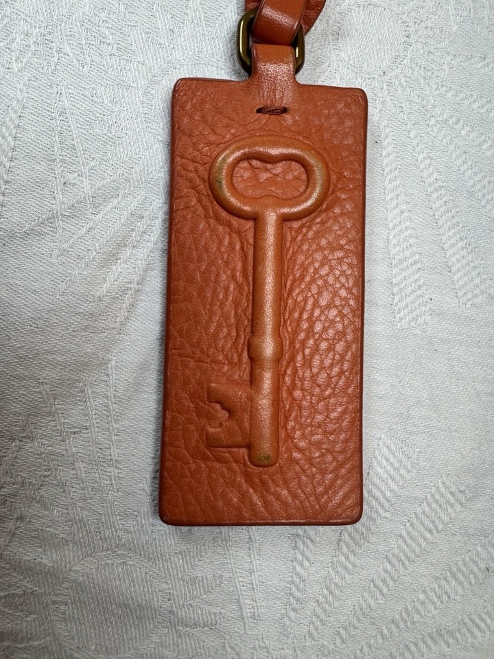 Fossil Leather Replacement Crossbody Strap & ID/hang Tag distressed ...