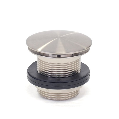 2021 new brushed Nickel Brushed stainless steel Pop Up Waste Plug 40 mm ...