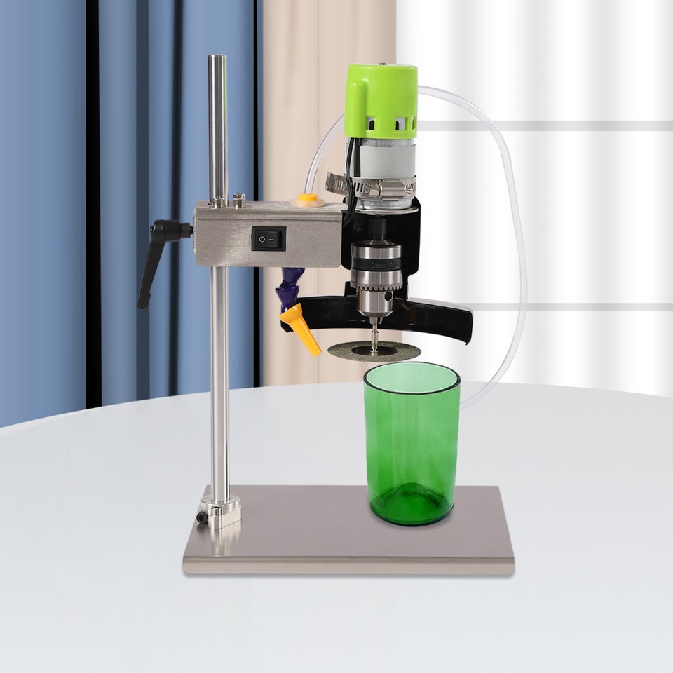 150w Electric Glass Bottle Cutter Glassware Cutting Machine & 3* Saw ...