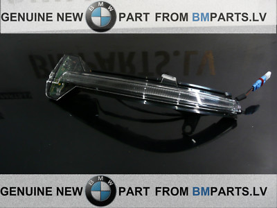 NEW GENUINE BMW 5SER F10 F11 AUXILIARY TURN SIGNAL, MIRROR, LEFT ...