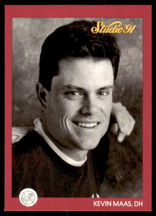 1991 Studio Kevin Maas New York Yankees #96 MINT | eBay