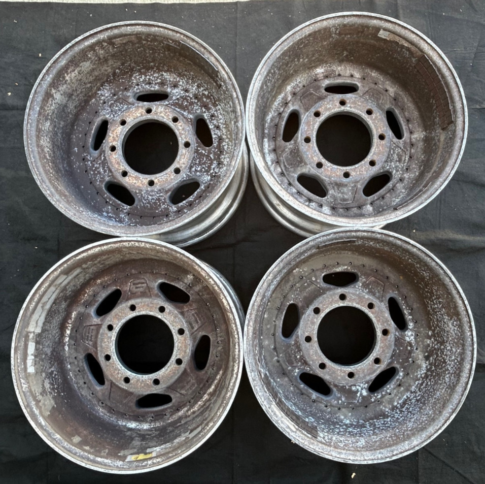 (4) 16.5" CENTERLINE CONVO PRO HIGH POLISHED WHEELS 16.5x9.75 RIMS ...